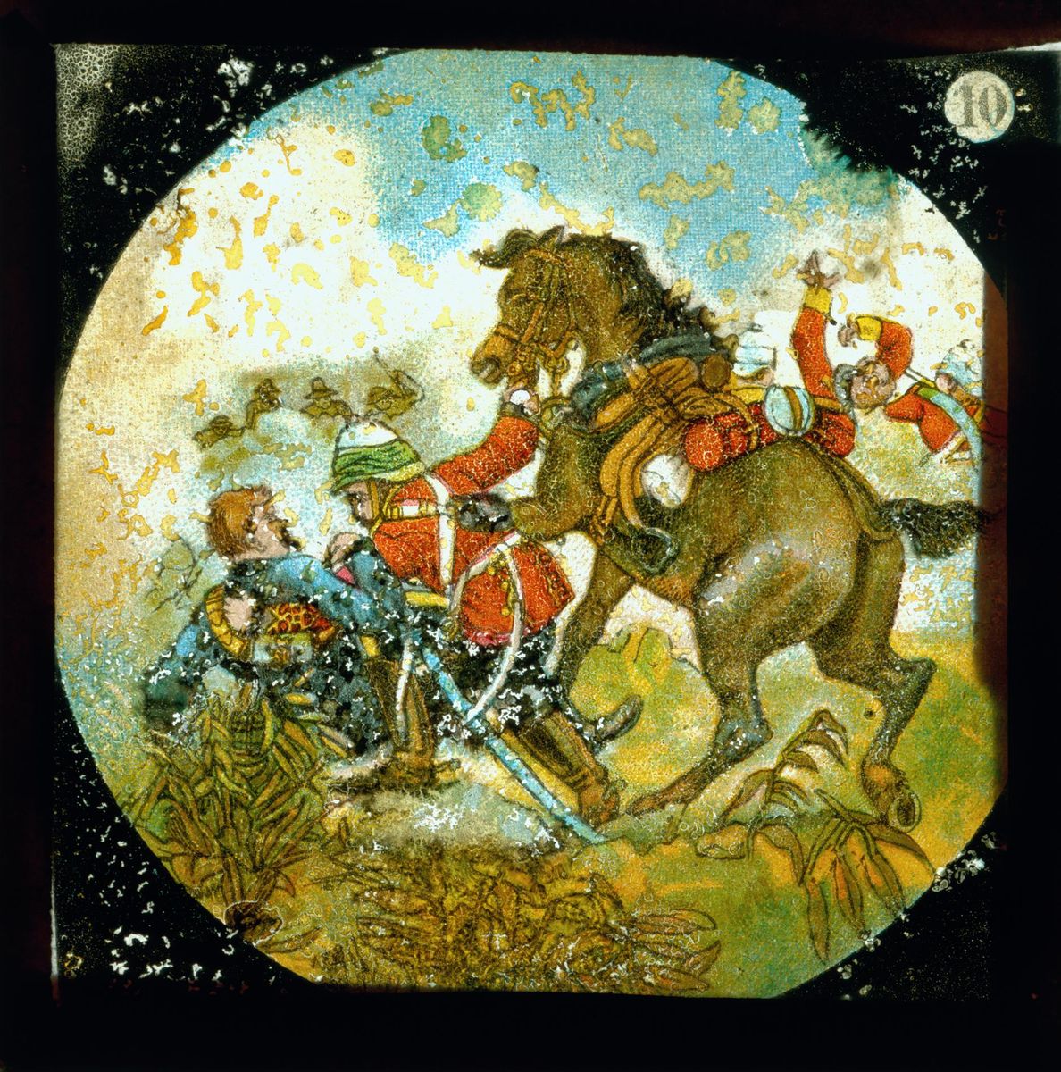 Cartoon battle scene - 10 - AGSA Collection