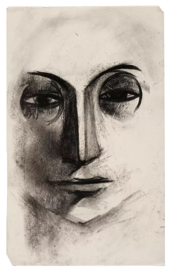 (Woman's face) - AGSA Collection