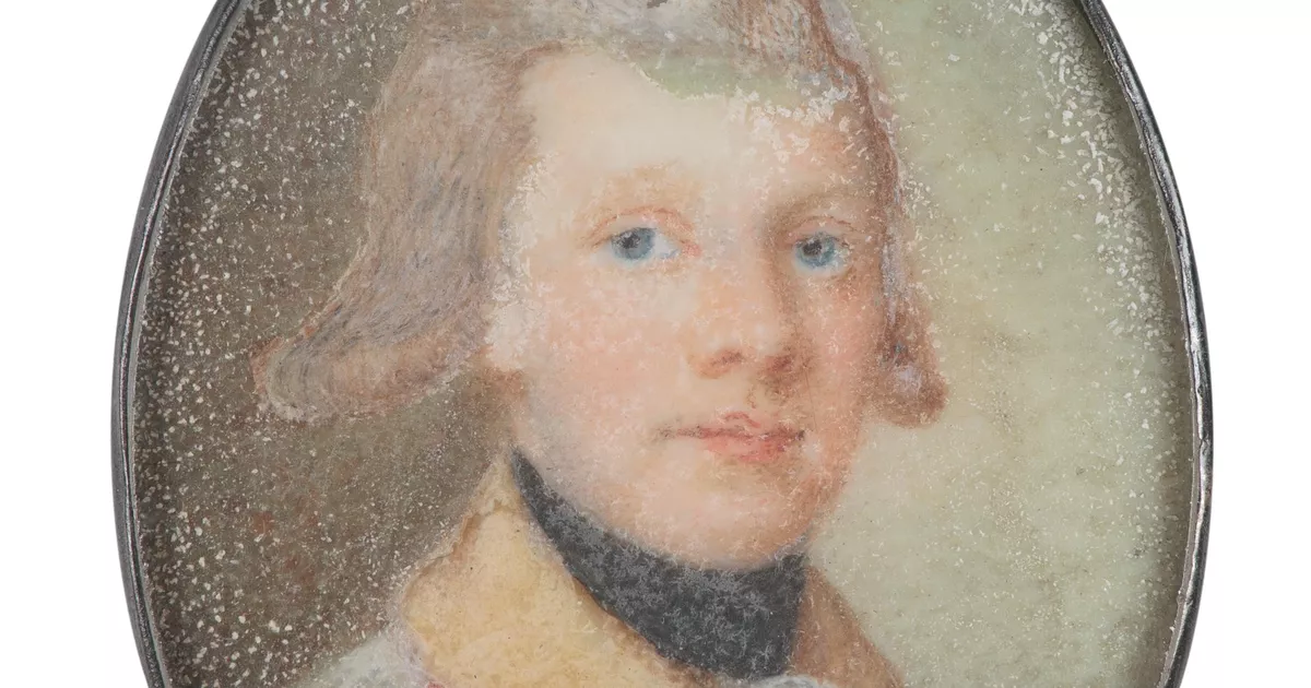 Major-General James Wolfe in his youth - AGSA Collection