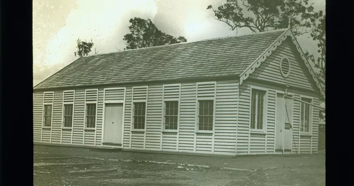 Weatherboard building - AGSA Collection