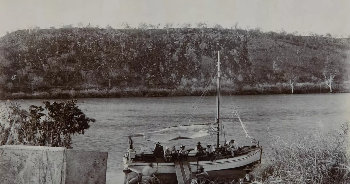 The Depot on Victoria River - AGSA Collection