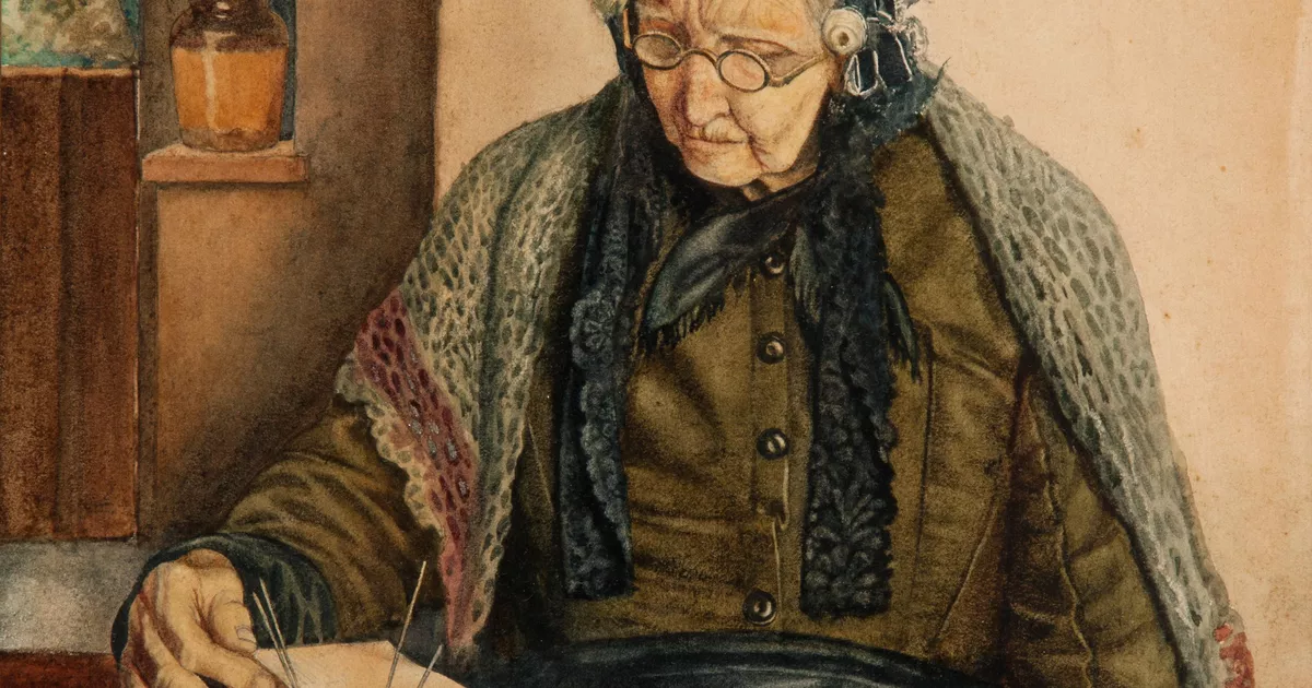 A Peaceful Hour - AGSA Collection