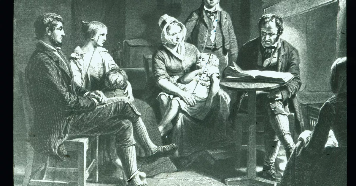 The cottar's Saturday night - 8 - AGSA Collection