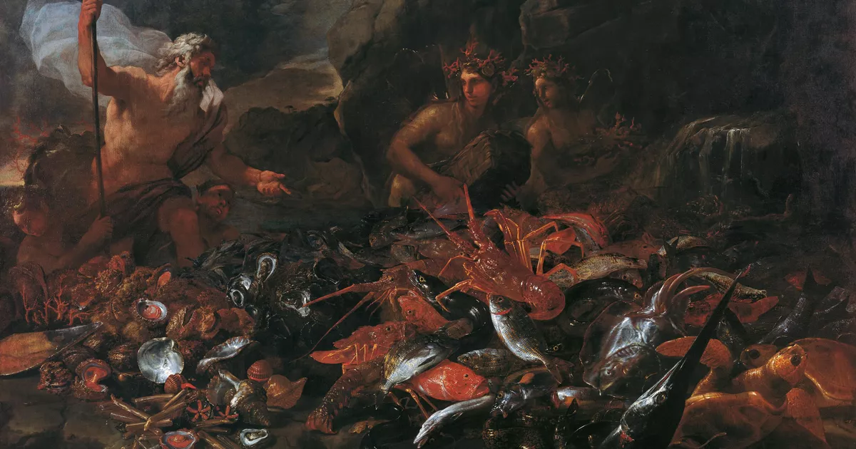 The riches of the sea with Neptune, tritons and two nereids - AGSA ...