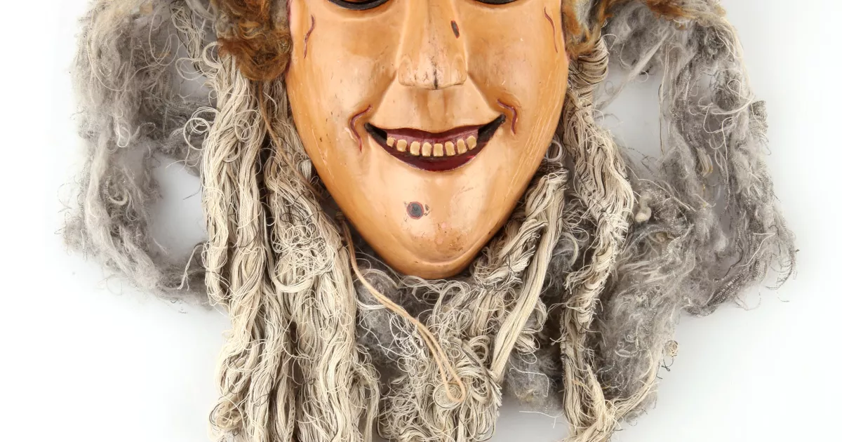 Mask, Dutch man (Belanda) - AGSA Collection