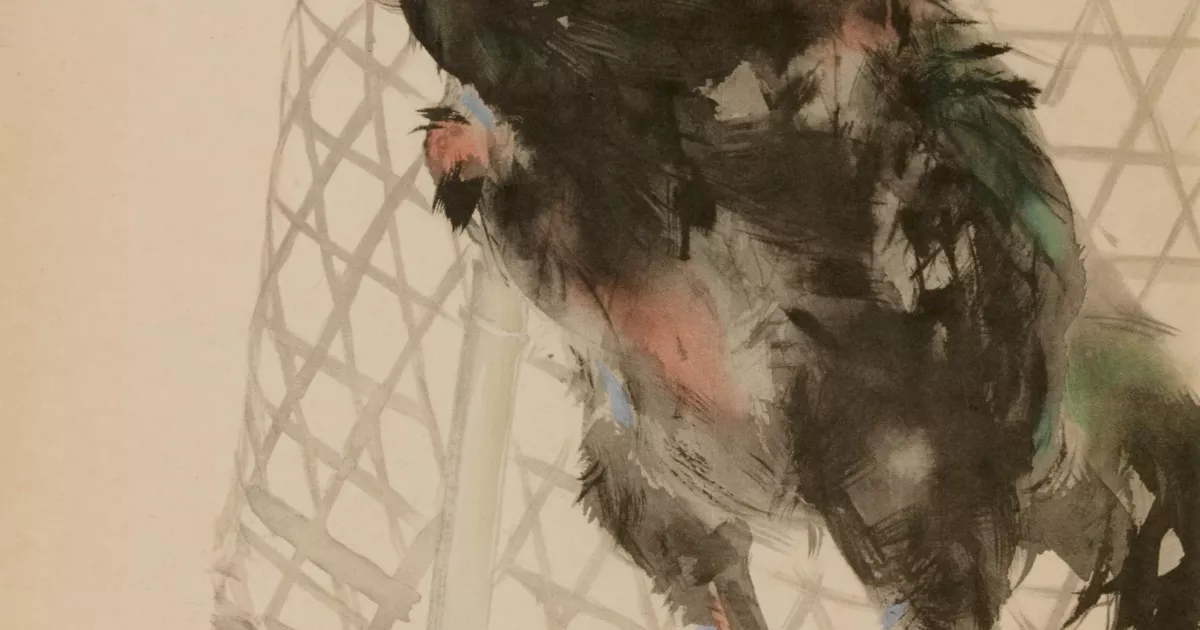 Gallant and dashing (yūshi sassō) - AGSA Collection