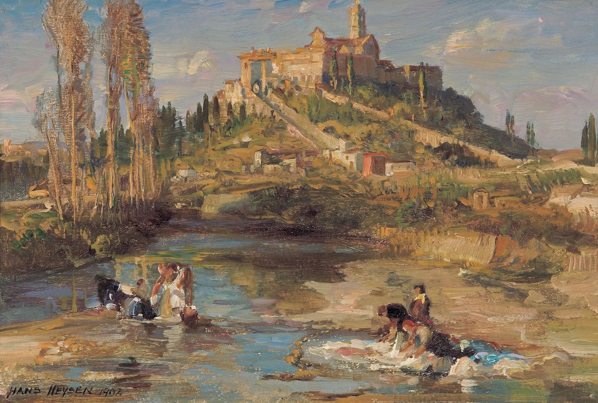 Landscape with the Certosa del Galluzzo, Florence - AGSA Collection