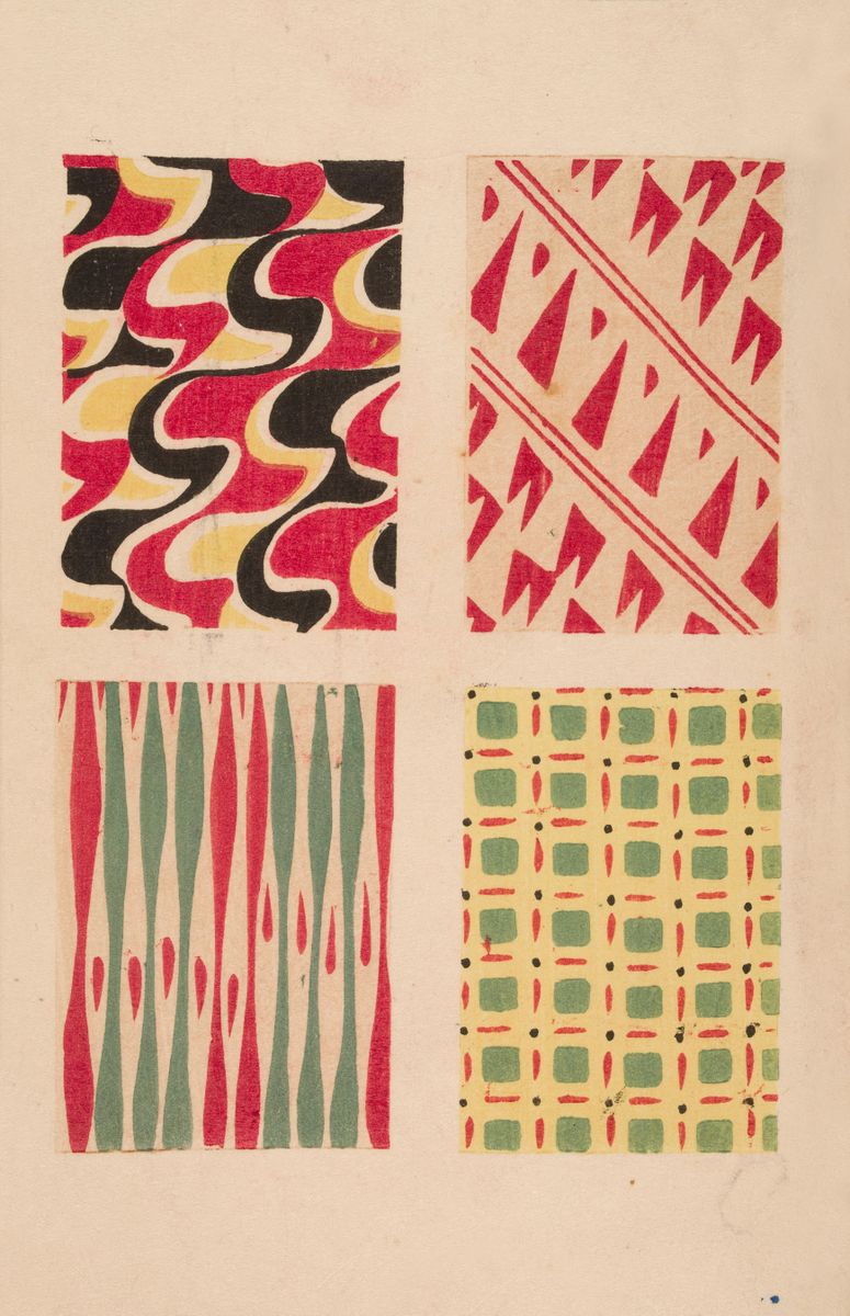 Indian trade textile designs - AGSA Collection