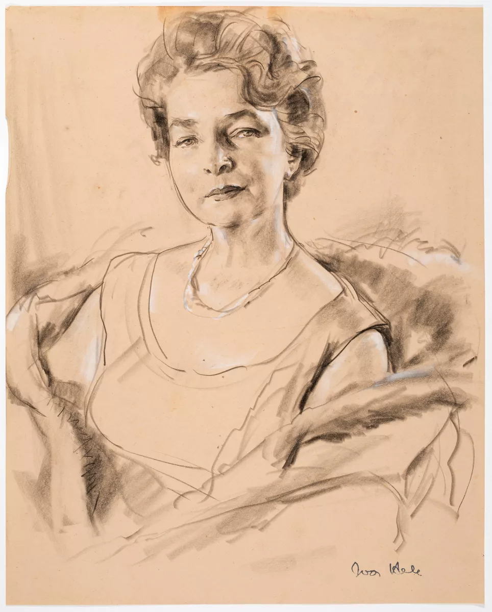 Portrait study of Lady McDonald - AGSA Collection