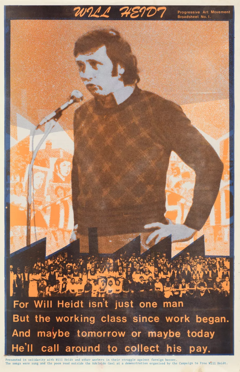 Will Heidt poster: Progressive Art Movement Broadsheet no.1 - AGSA ...