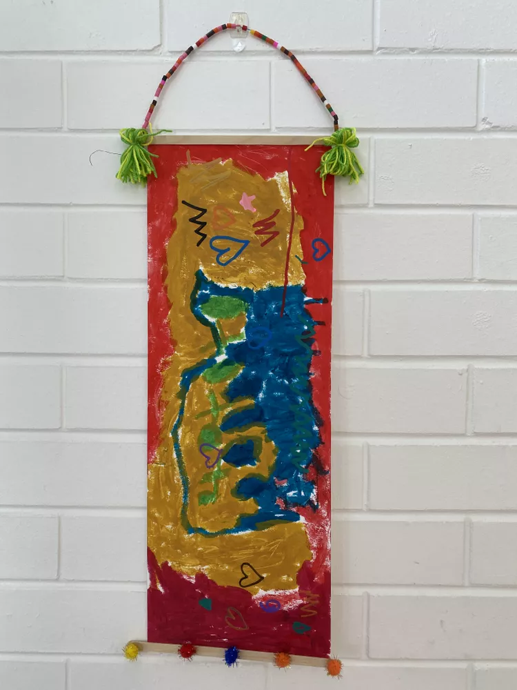 Reception paintings - Immanuel Primary School - AGSA