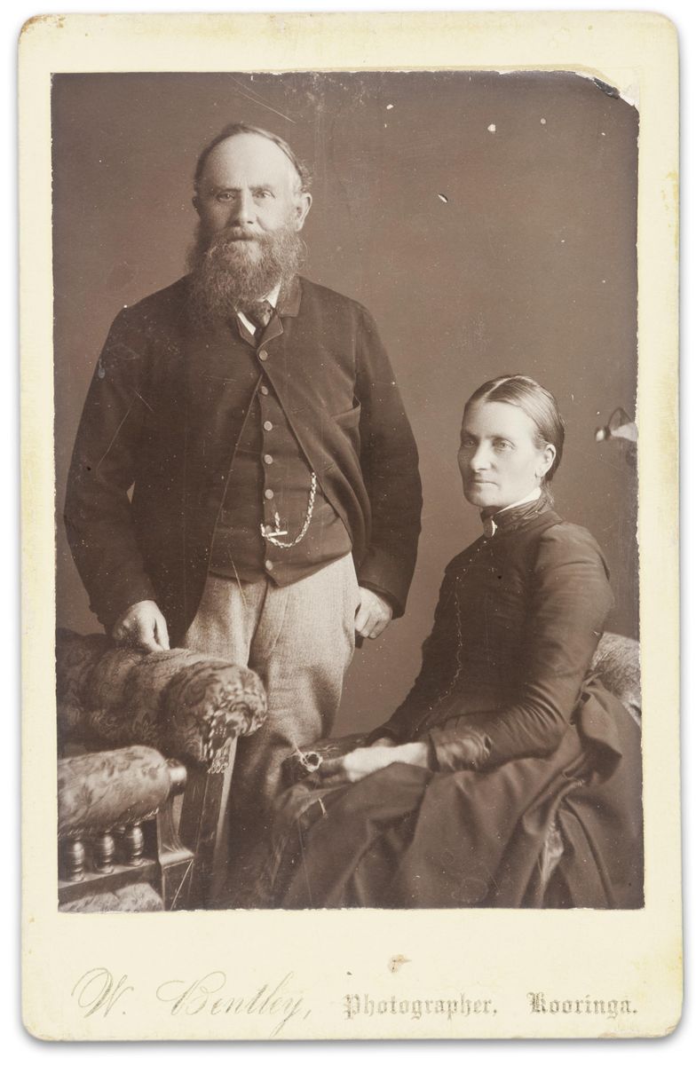 Portrait of William Bentley and wife - AGSA Collection