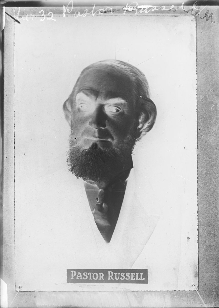 Portrait of Pastor Russell - AGSA Collection