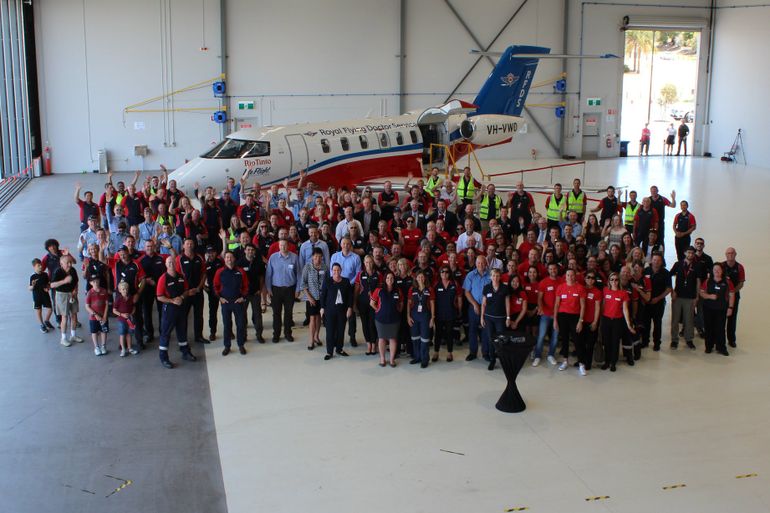 RFDS Jet lands in WA | Royal Flying Doctor Service