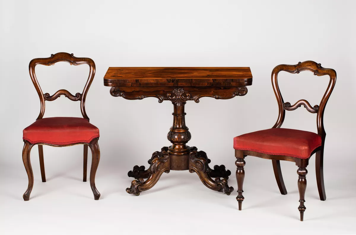Card table (prototype for Government House, Melbourne) - AGSA Collection