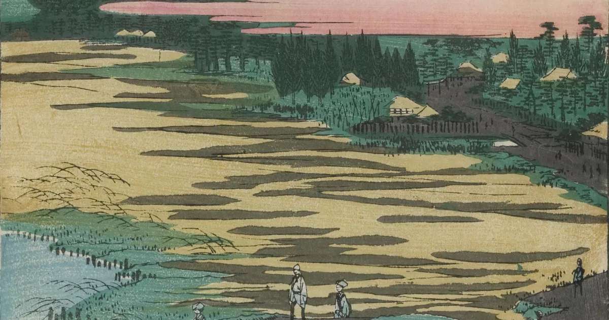 Sugatami Bridge, Omokage Bridge and Jariba at Takata (Takata ...