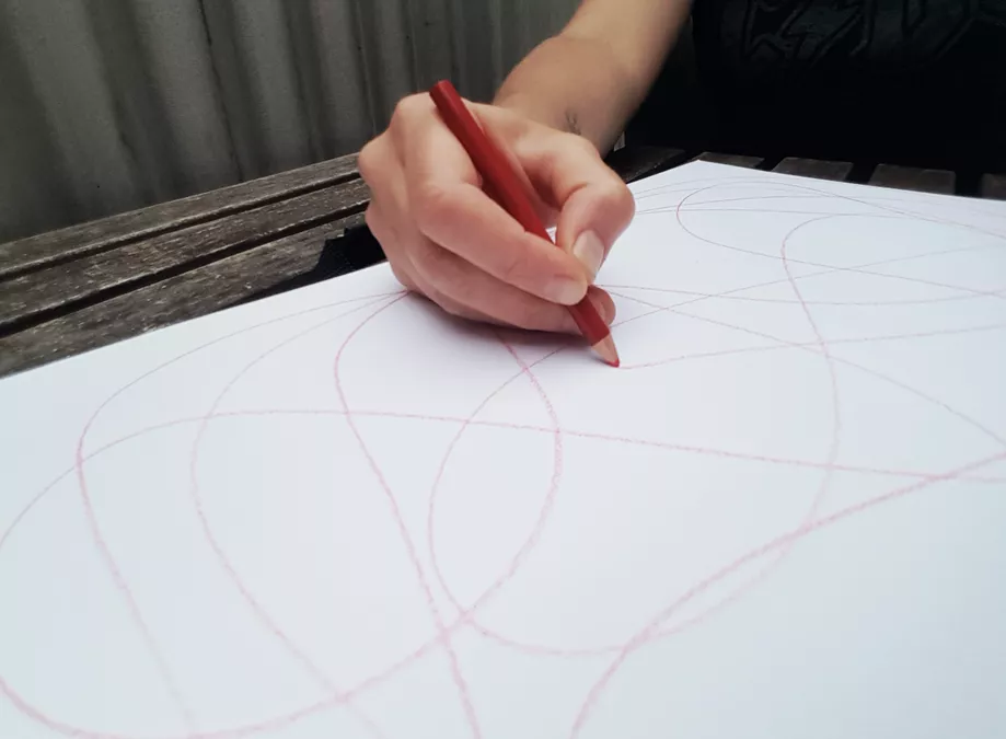 Warm up - Scribble Drawing - AGSA