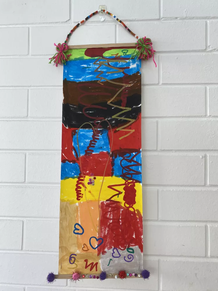 Reception paintings - Immanuel Primary School - AGSA