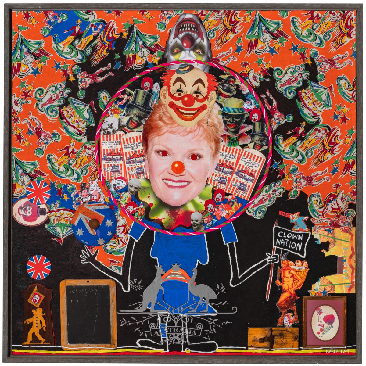 A Dickensian Country Show: Clown nation - AGSA Collection