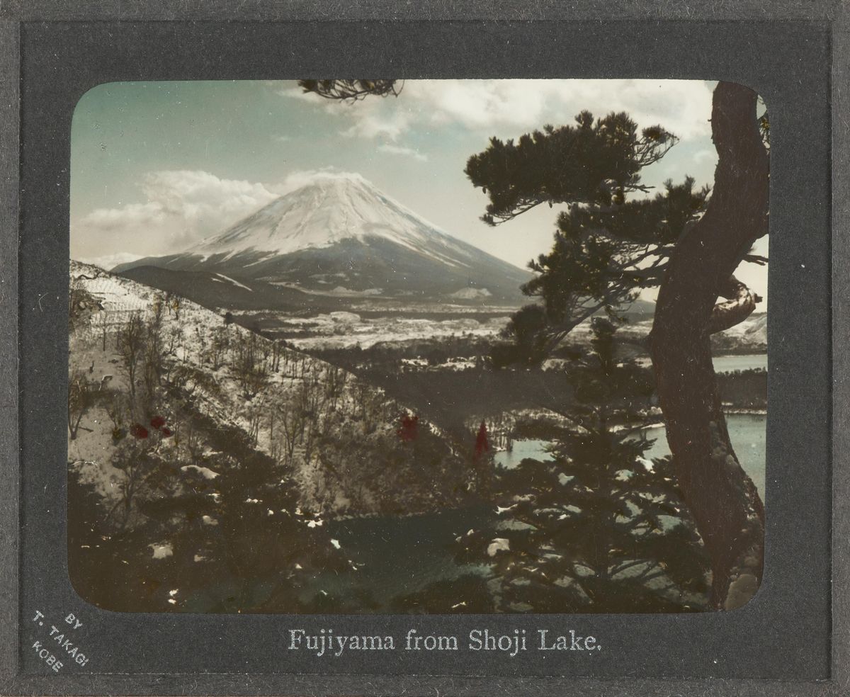 Fujiyama from Shoji lake - AGSA Collection