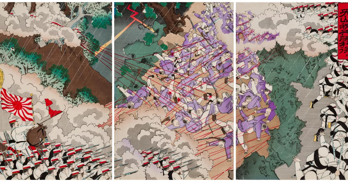 The Victory of our army at Asan - AGSA Collection