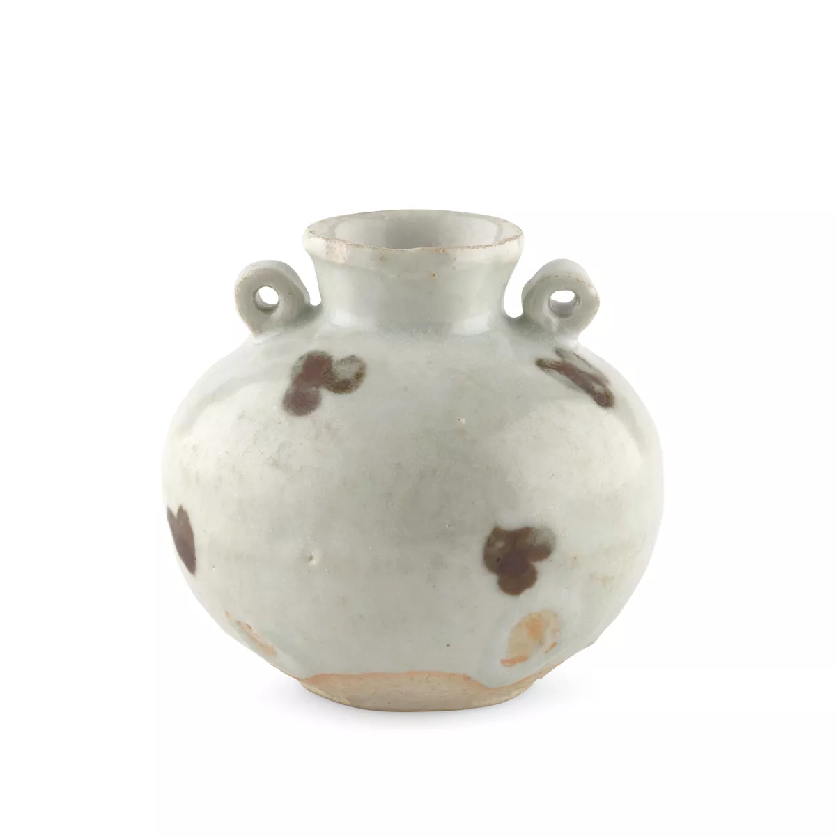 Jar, with lug handles and russet spots - AGSA Collection