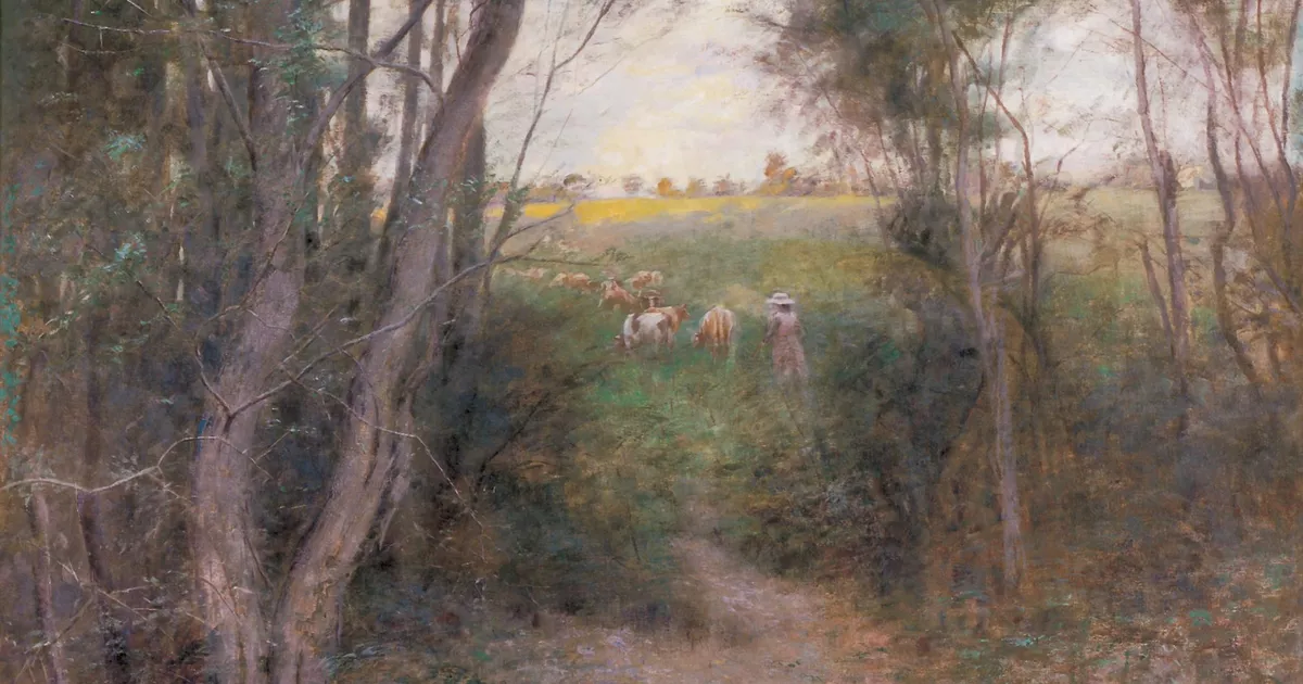 A ti-tree glade - AGSA Collection