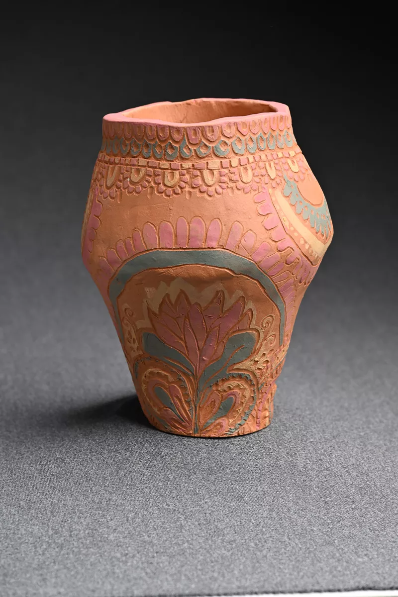 Year 10 Sgraffito Vessels - Tatachilla Lutheran College - AGSA