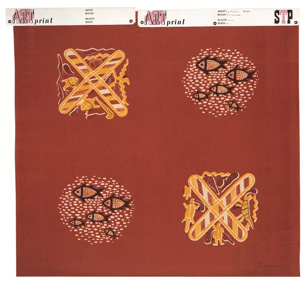 Arnhem land [sample scarf] - AGSA Collection