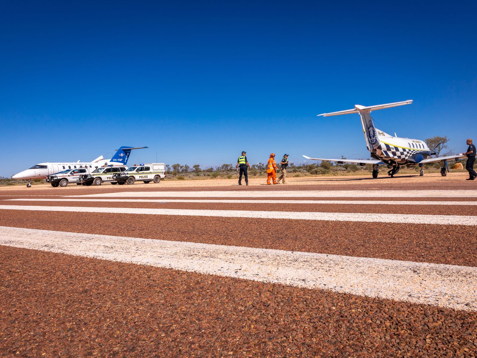 Remote Highway Jet Landing | Royal Flying Doctor Service