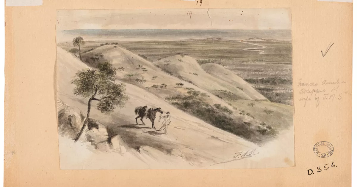 View from Mount Lofty Range - AGSA Collection