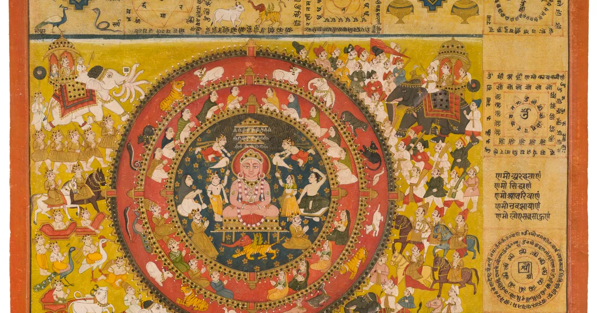 Hall of Universal Sermon (Samavasarana) - AGSA Collection