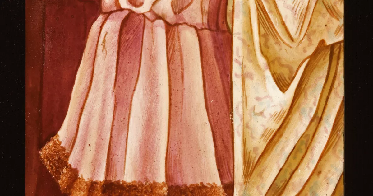 Standing male figure panel - AGSA Collection