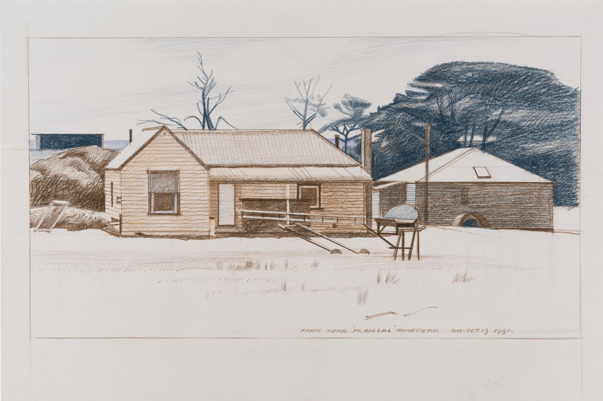 Sketchbook: Port Adelaide, Murndal, Victoria, Port Lincoln, Port Elliot ...