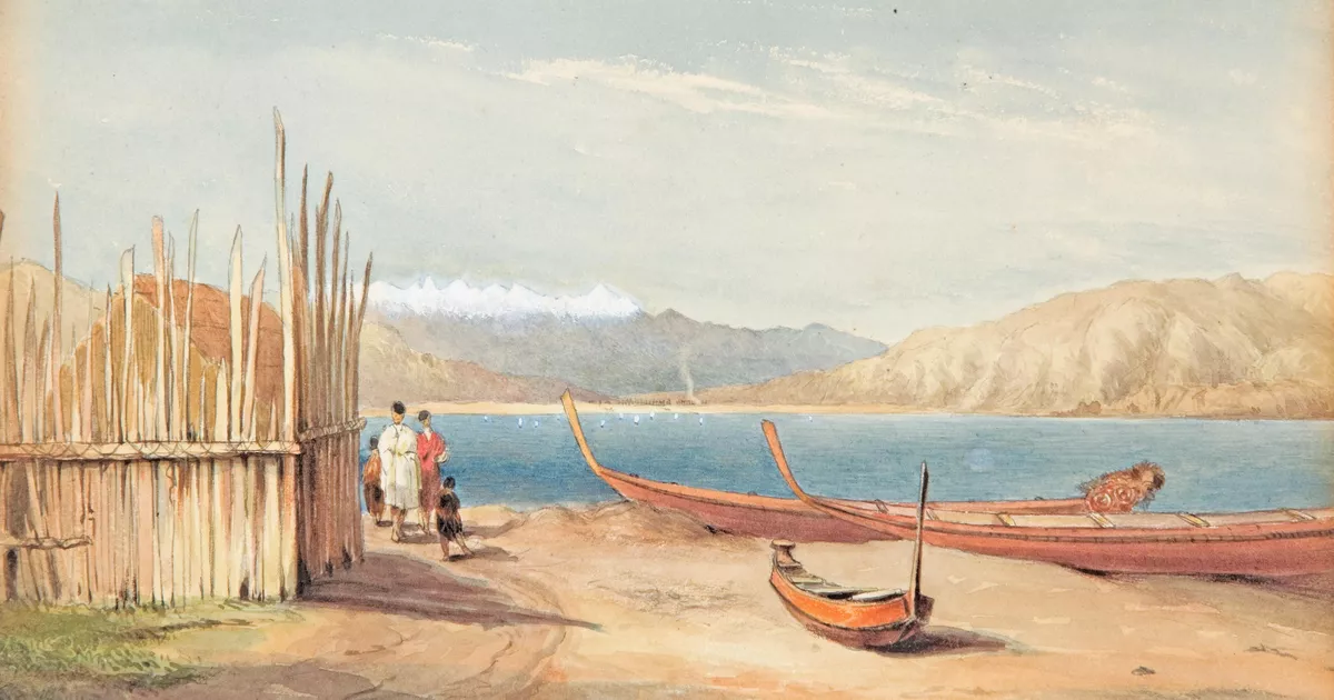 Port Nicholson Harbour, N.Z. - AGSA Collection