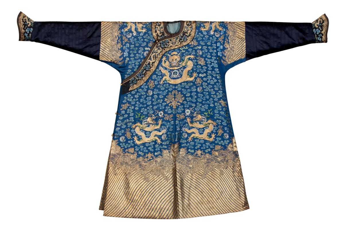Man's semi-formal dragon robe (jifu) - AGSA Collection