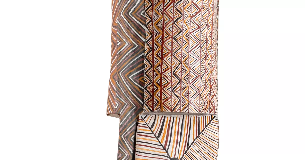 Tutini (Pukamani Pole) Feather - AGSA Collection