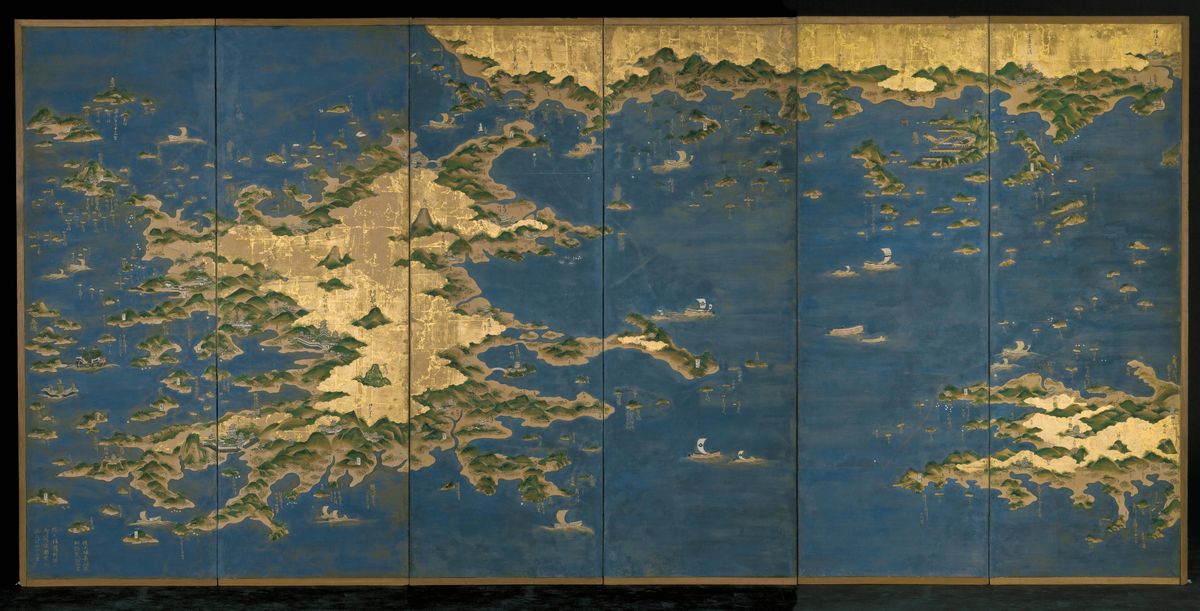 Seto Inland Sea: Osaka to Nagasaki Sea Route - AGSA Collection