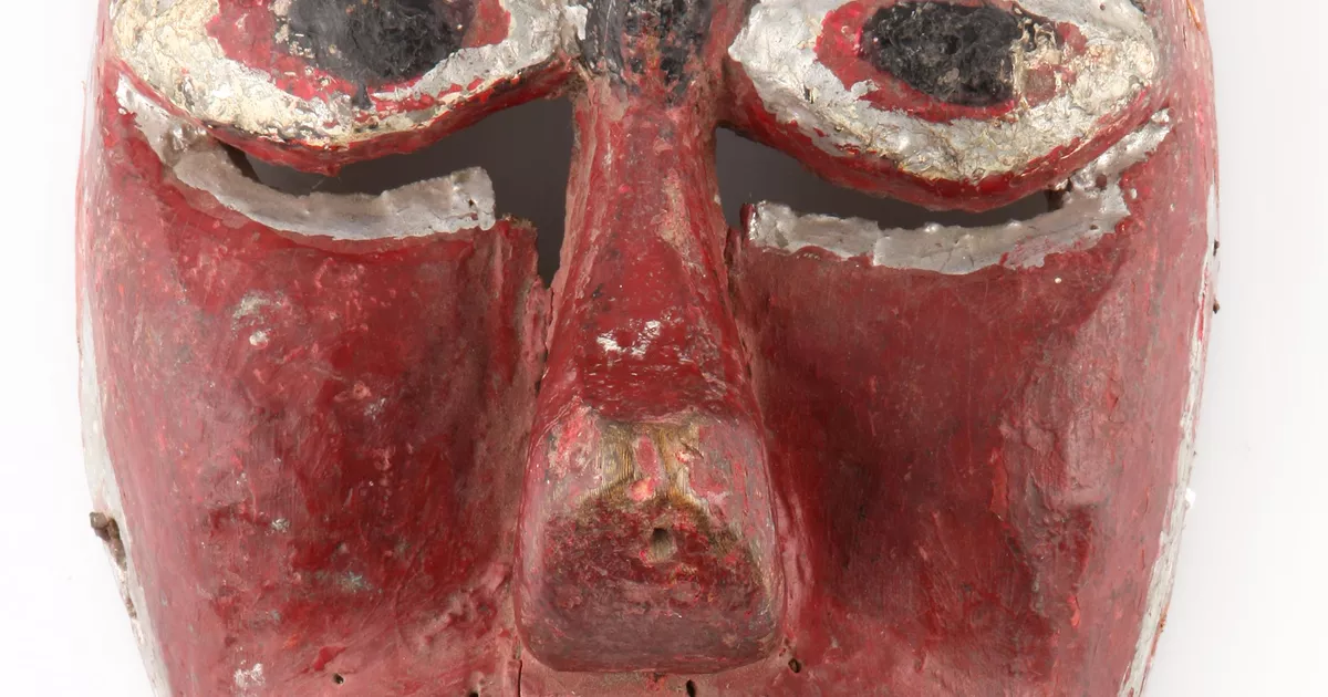 Mask, grotesque character - AGSA Collection