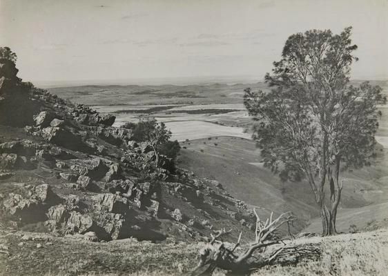 View from the top of Mt Bryan Range - AGSA Collection