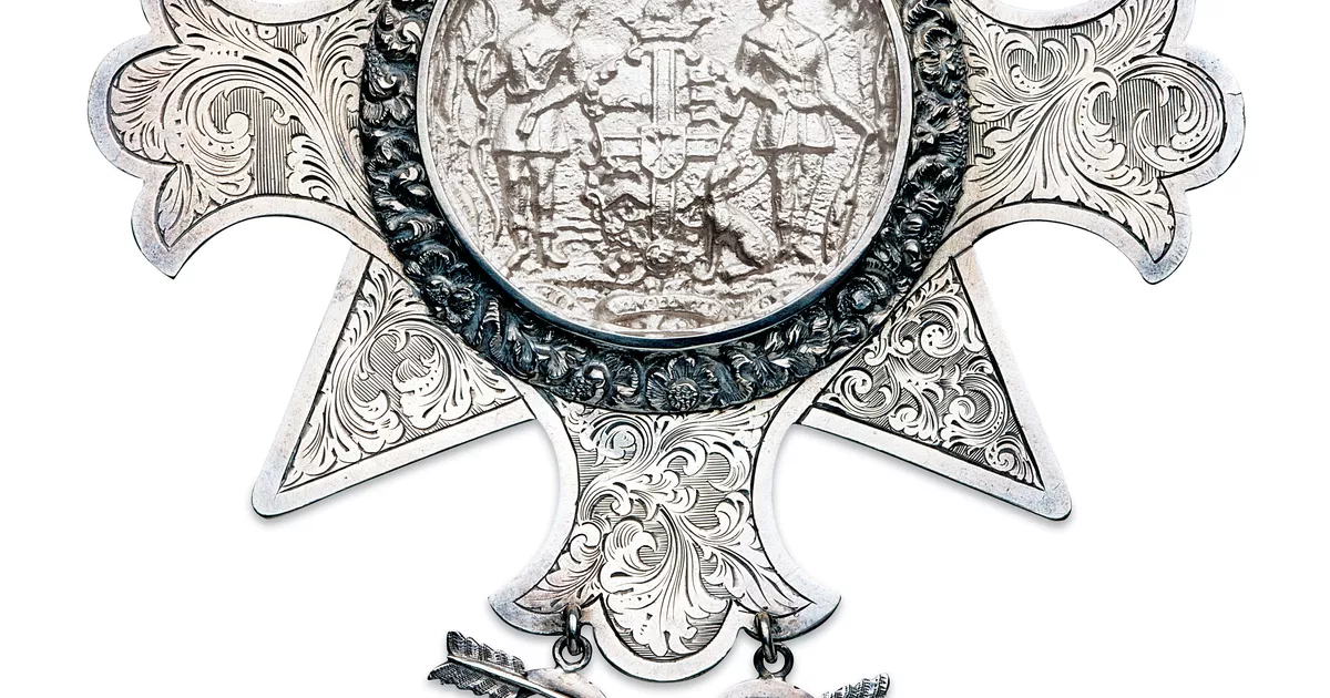 Ancient Order of Foresters, Court Perseverance medallion [for Peter ...