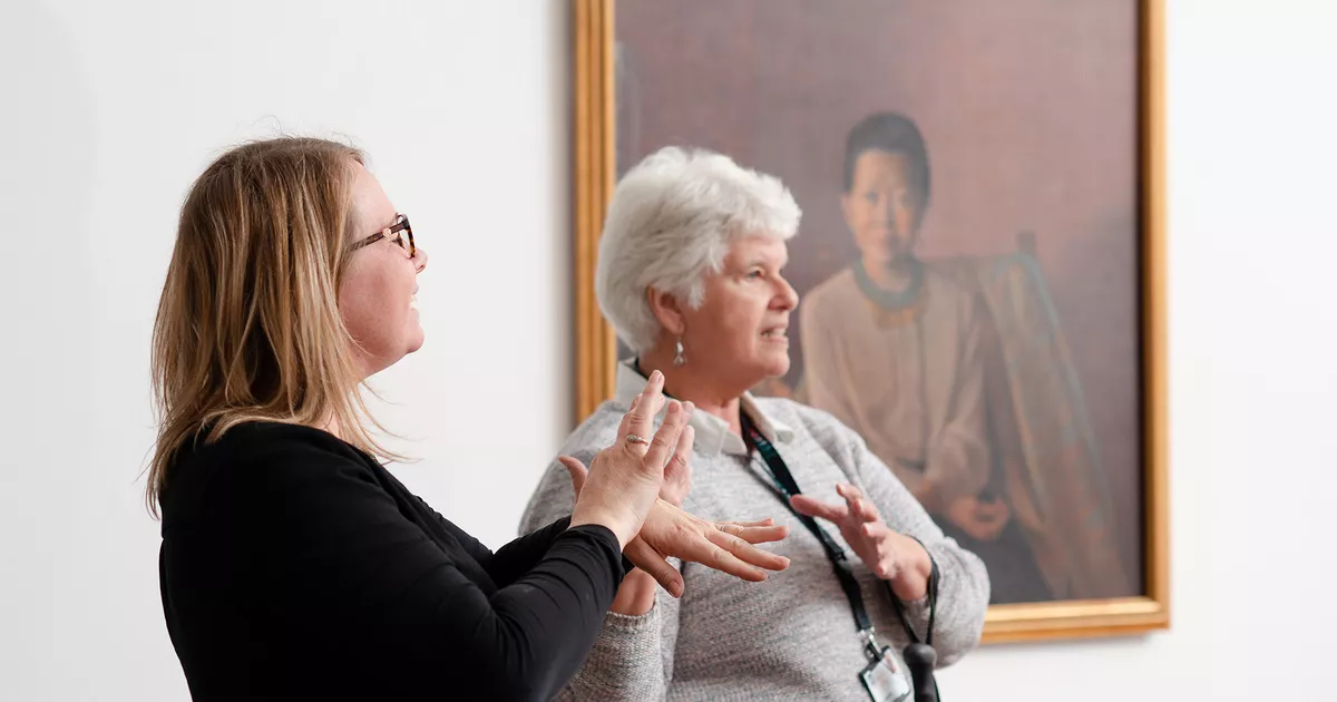 Auslan Guided Tour of Frida & Diego: Love & Revolution - AGSA