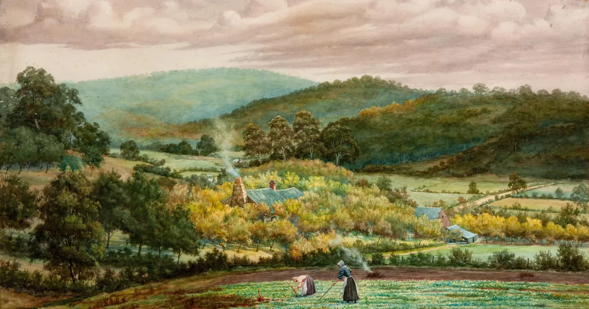 The Valley of Uraidla - AGSA Collection