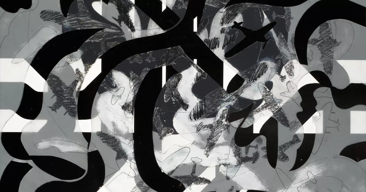 Sketch for ‘Dog Fight’ - AGSA Collection