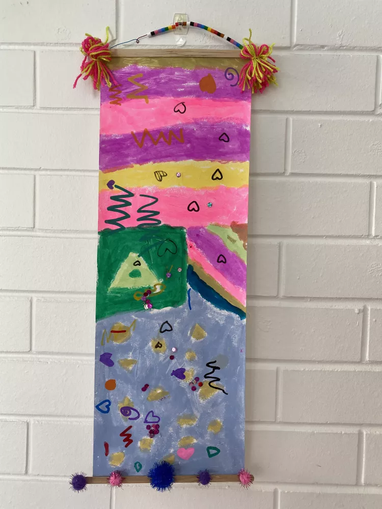Reception paintings - Immanuel Primary School - AGSA