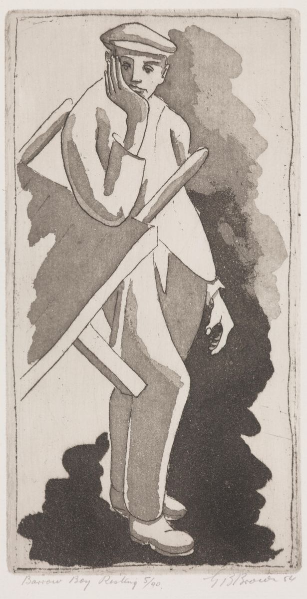 Barrow boy resting - AGSA Collection