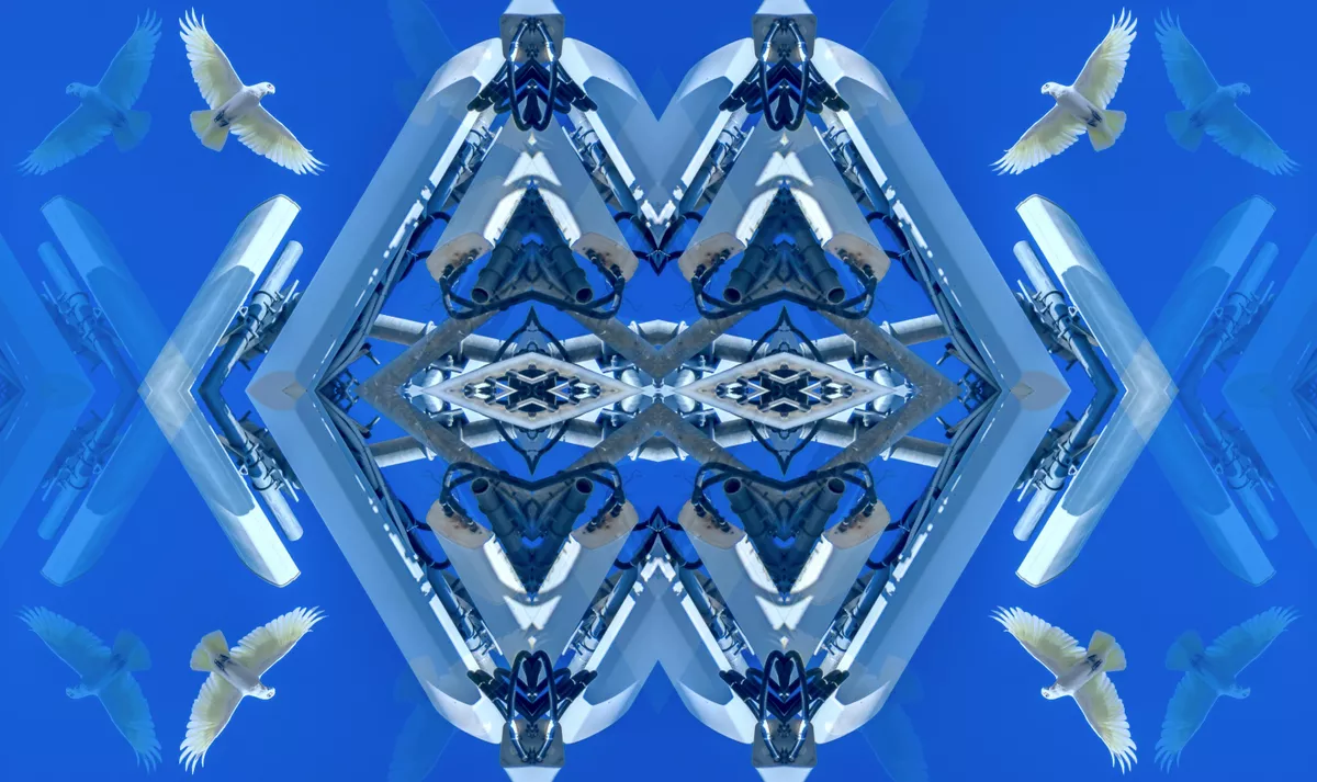 Barkindji Blue Sky - Ancestral Connections #10 - AGSA Collection