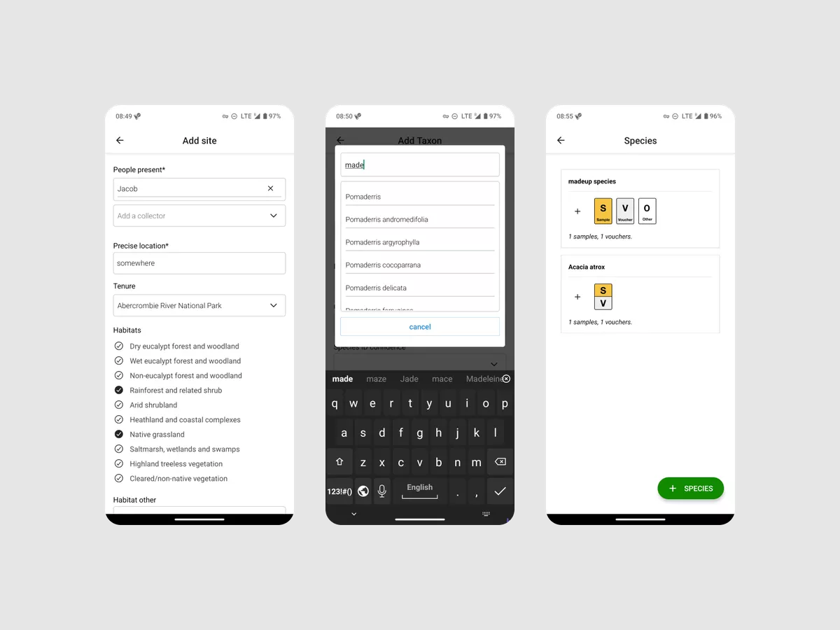 Botanic Gardens of Sydney Mobile App