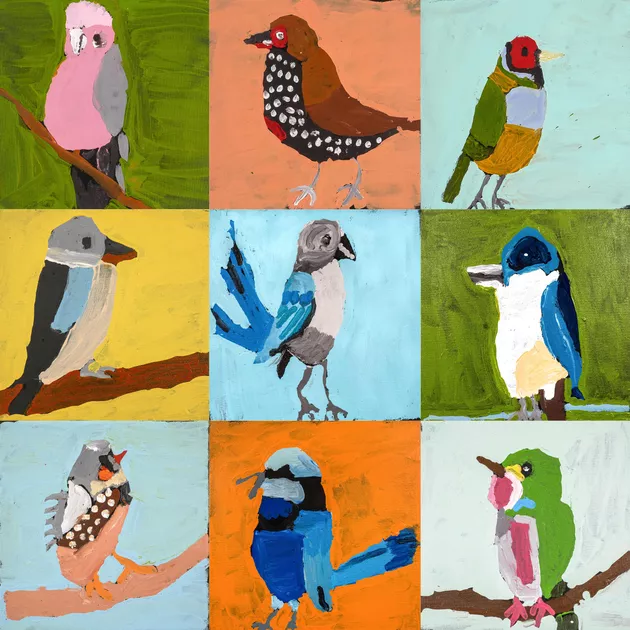 Year 3 & 4 Drawings - Para Vista Primary School - AGSA