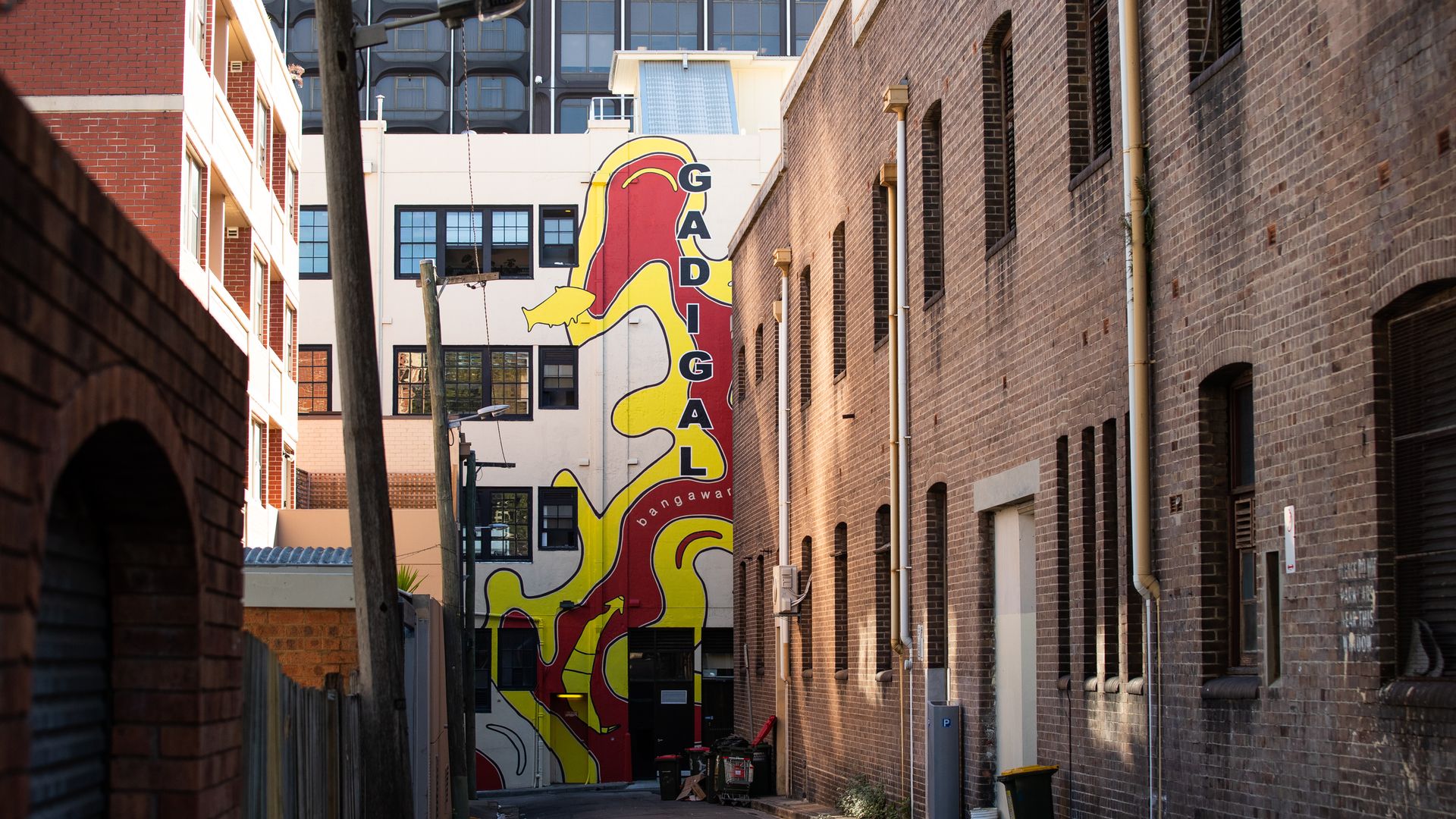 Gadigal Mural Exhibition - Australian Design Centre